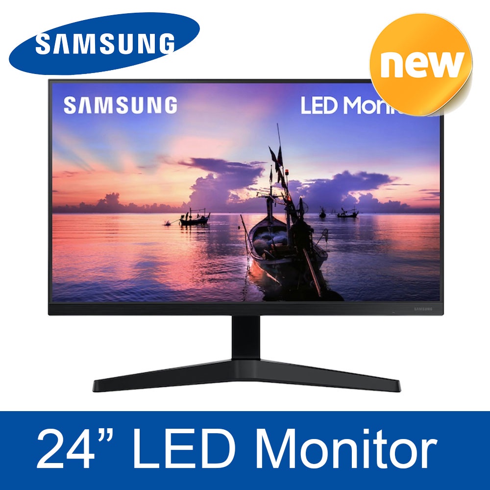SAMSUNG F24T350 24inch Flat IPS Wide 75Hz LED Monitor | Shopee Thailand