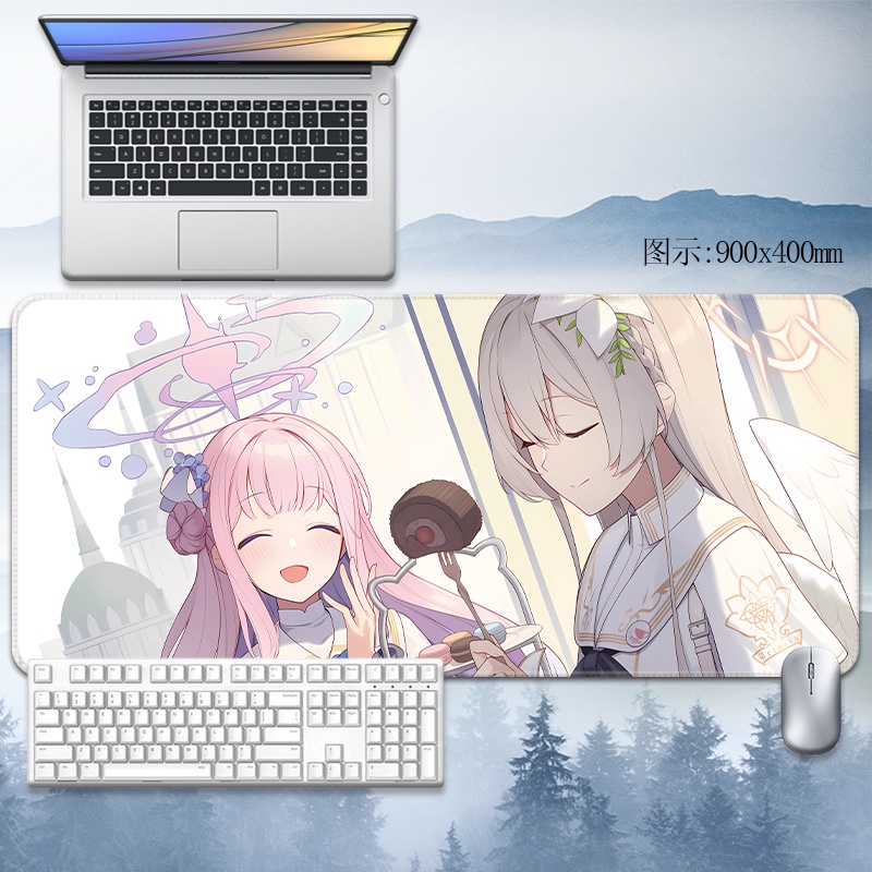 Blue Archive Mouse Pad sunaookami siroko Custom table pad takanasi ...