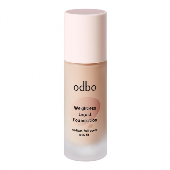 ODBO WEIGHTLESS LIQUID FOUNDATION 35ml. OD4000 โอดีบีโอ รองพื้น เนื้อน้ำ ให้ความปกปิด เรียบเนียน ...