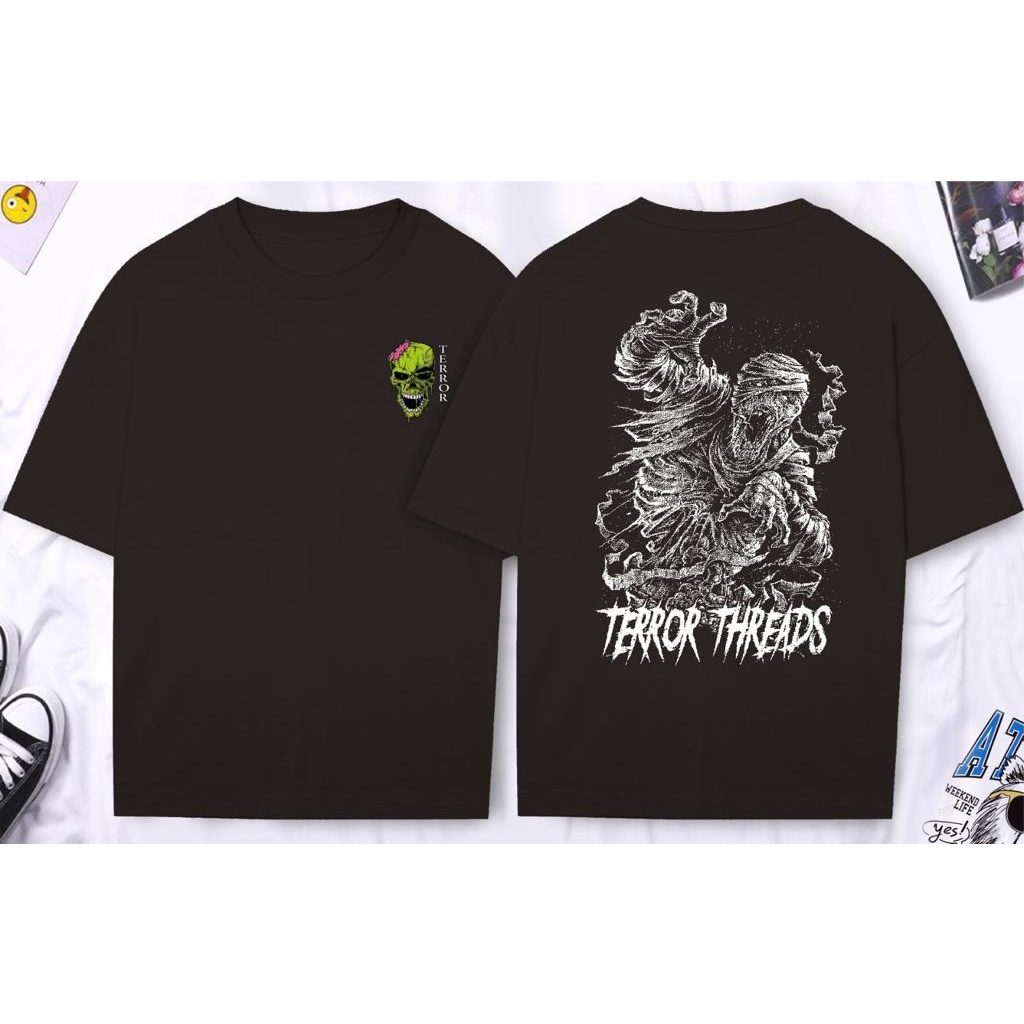 เสื้อยืด พิมพ์ลาย TERROR THREADS RD020 สําหรับผู้ชาย | Shopee Thailand