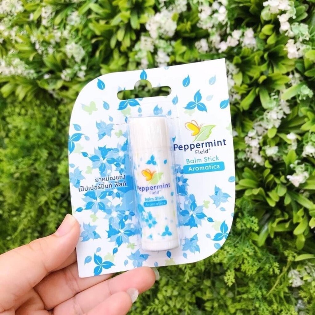 Peppermint Field Balm Stick 6g. ยาหม่องแท่งเป๊ปเปอร์มิ้นท์ ฟิลด์ กลิ่น ...