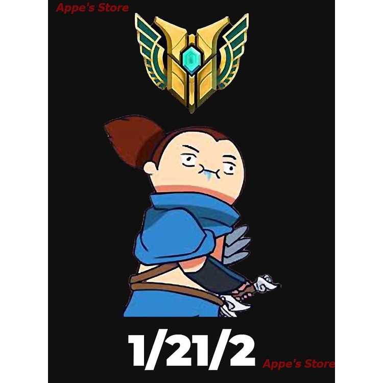 แฟชั่น League of Legends Arcane Yasuo Mains Essential T-Shirt เกมจลาจล ...