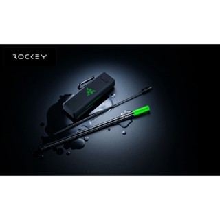หลอด Razer Reusable Straw หลอด สแตนเลสดีไซน์เท่ห์ พร้อมแปรงและเคสซิลิโ ...