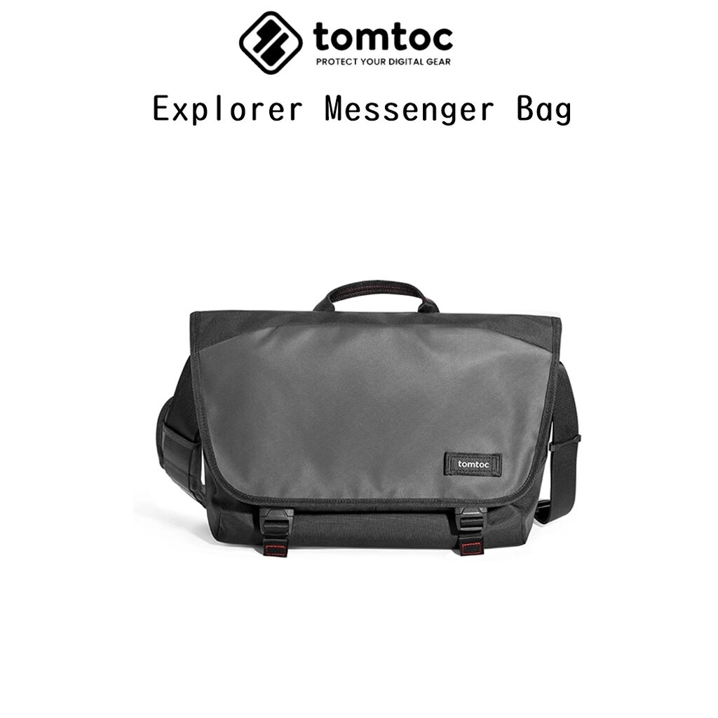 Tomtoc Explorer Messenger Bag กระเป๋าสะพายข้างและถือเกรดพรีเมี่ยม ...