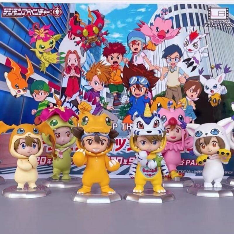 Bandai ของแท้ Digimon Adventure First Bullet Mystery Box รุ่น Q ตุ๊กตา ...