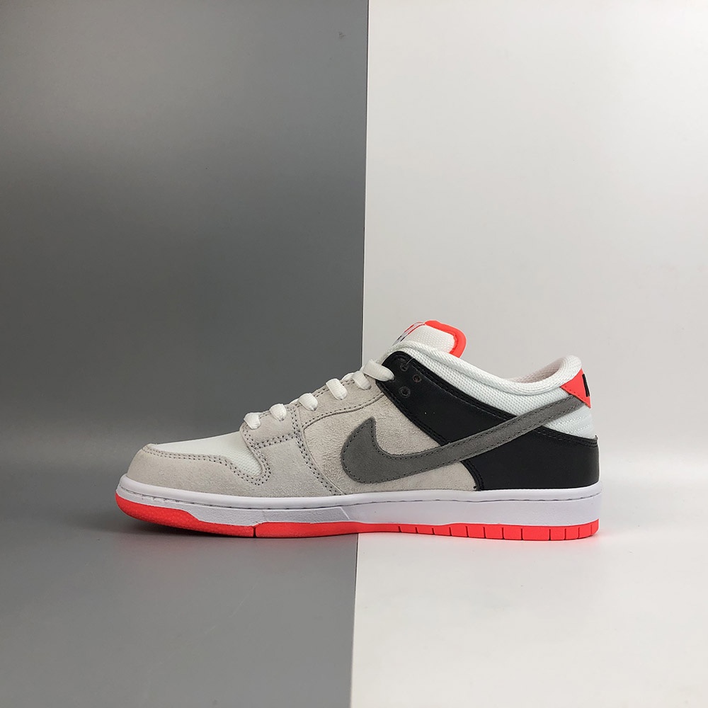 Nk SB Dunk Low Infrared Neutral Grey/Cool รองเท้าผ้าใบลําลอง สําหรับ ...