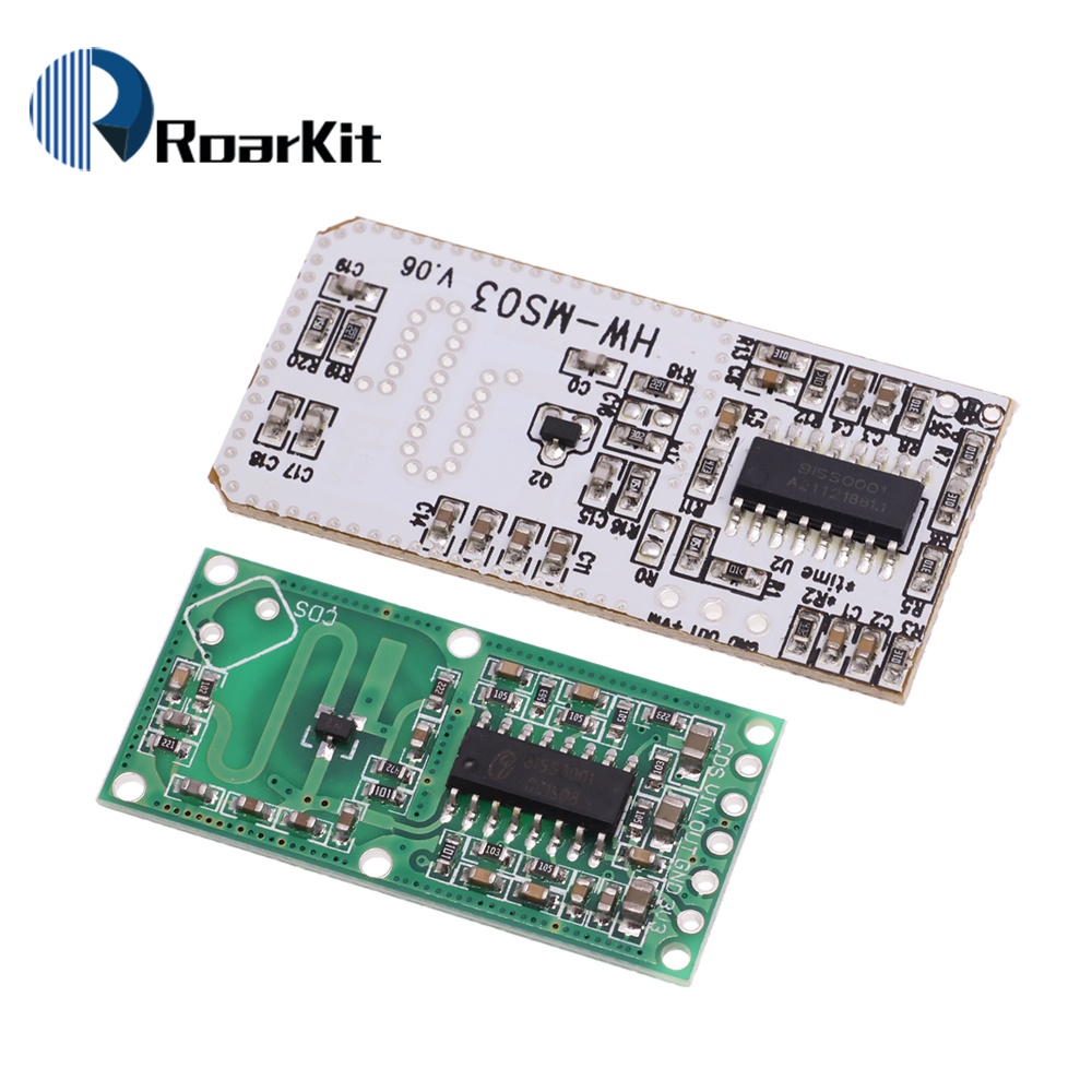 Motion Radar Sensor HW-MS03 2.4GHz ถึง 5.8GHz Human Body Induction ...