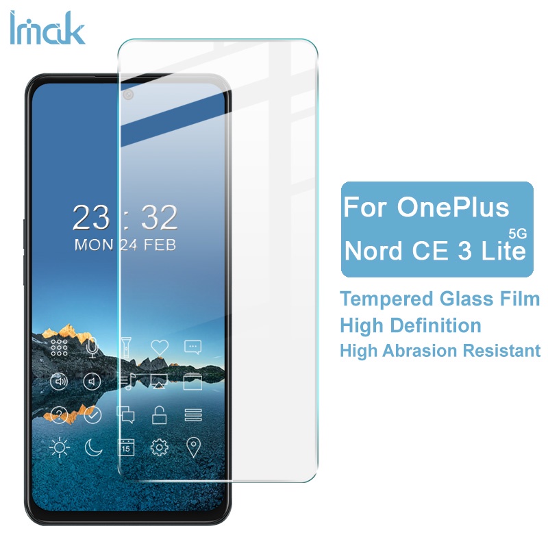 Original Imak OnePlus Nord CE 3 Lite 5G 9H กระจกนิรภัยป้องกันการระเบิด CE3 Lite ฟิล์มกันรอยหน้า ...