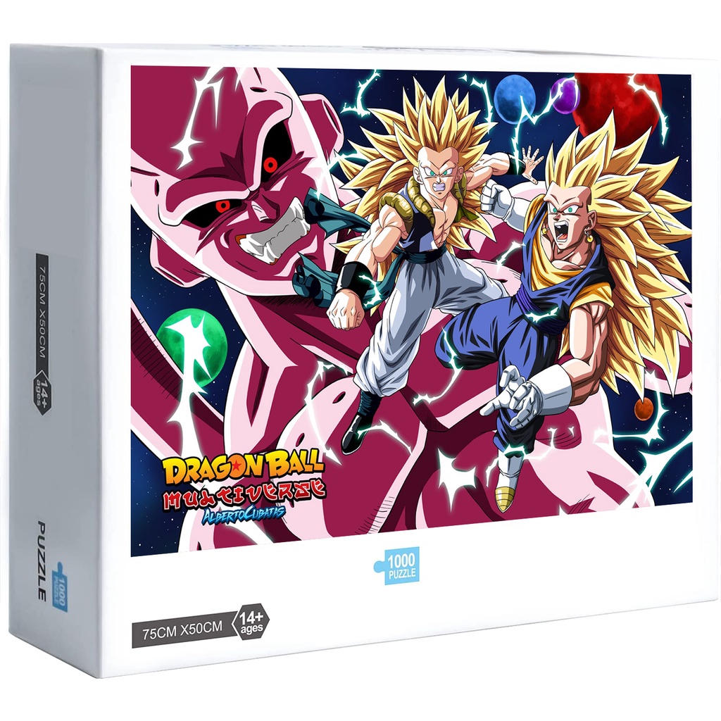 พร้อมส่ง จิ๊กซอว์ปริศนา รูปการ์ตูน Dragon Ball Goku 300 500 1000 ชิ้น ...