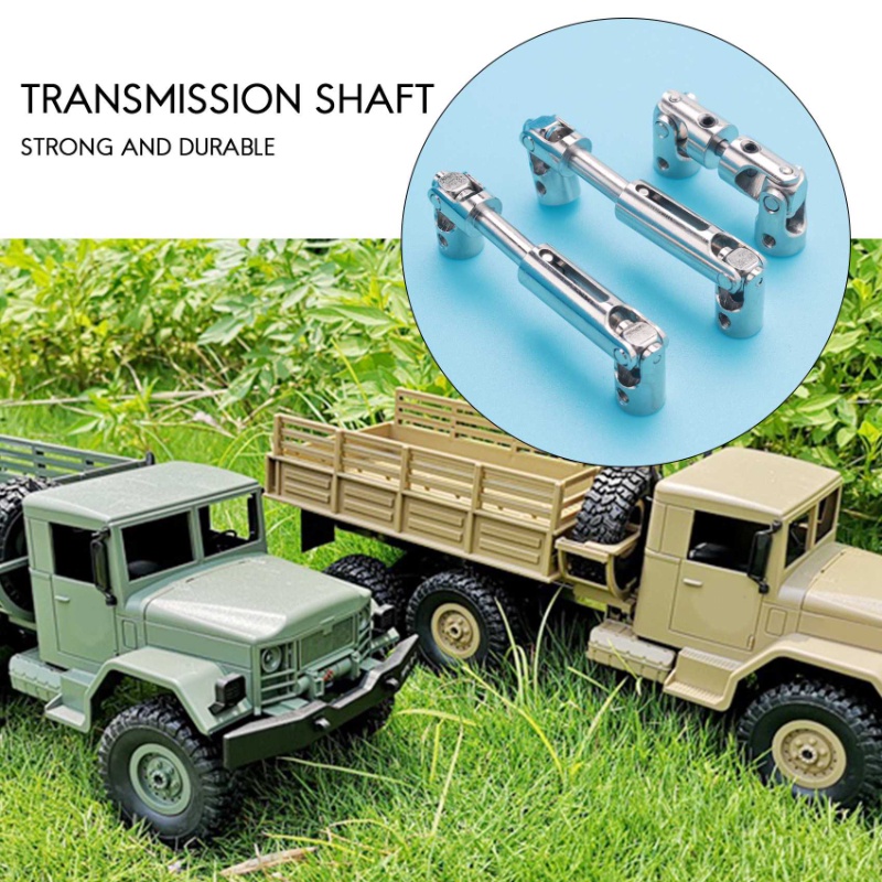 เพลาขับโลหะ CVD สําหรับอัพเกรดรถบังคับ WPL B16 B36 JJRC Q60 Q63 Q64 Fayee FY004 MN-77 6WD 6X6 ...