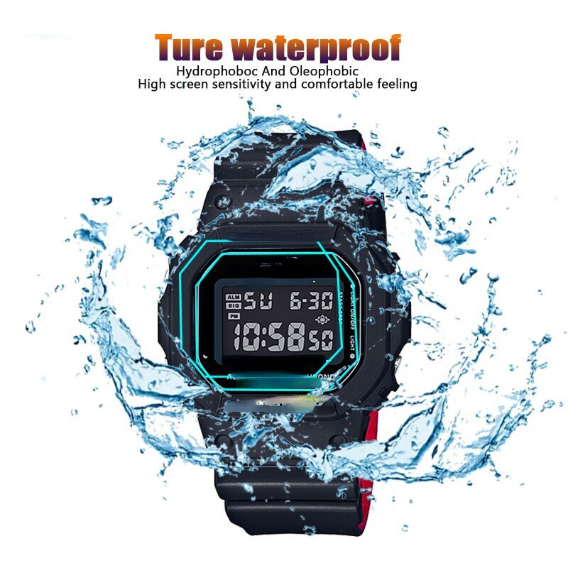 Yifilm ฟิล์มกระจกนิรภัยกันรอยหน้าจอ gshock*1 ชิ้น (DW-5600,GBD-200,GWX ...