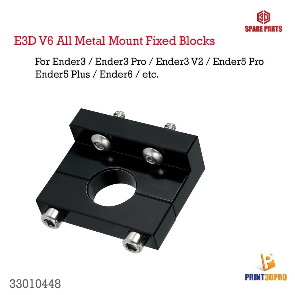 3d Printer parts Multi-Mount All Metal Mount for E3D Type Hotends E3D ...