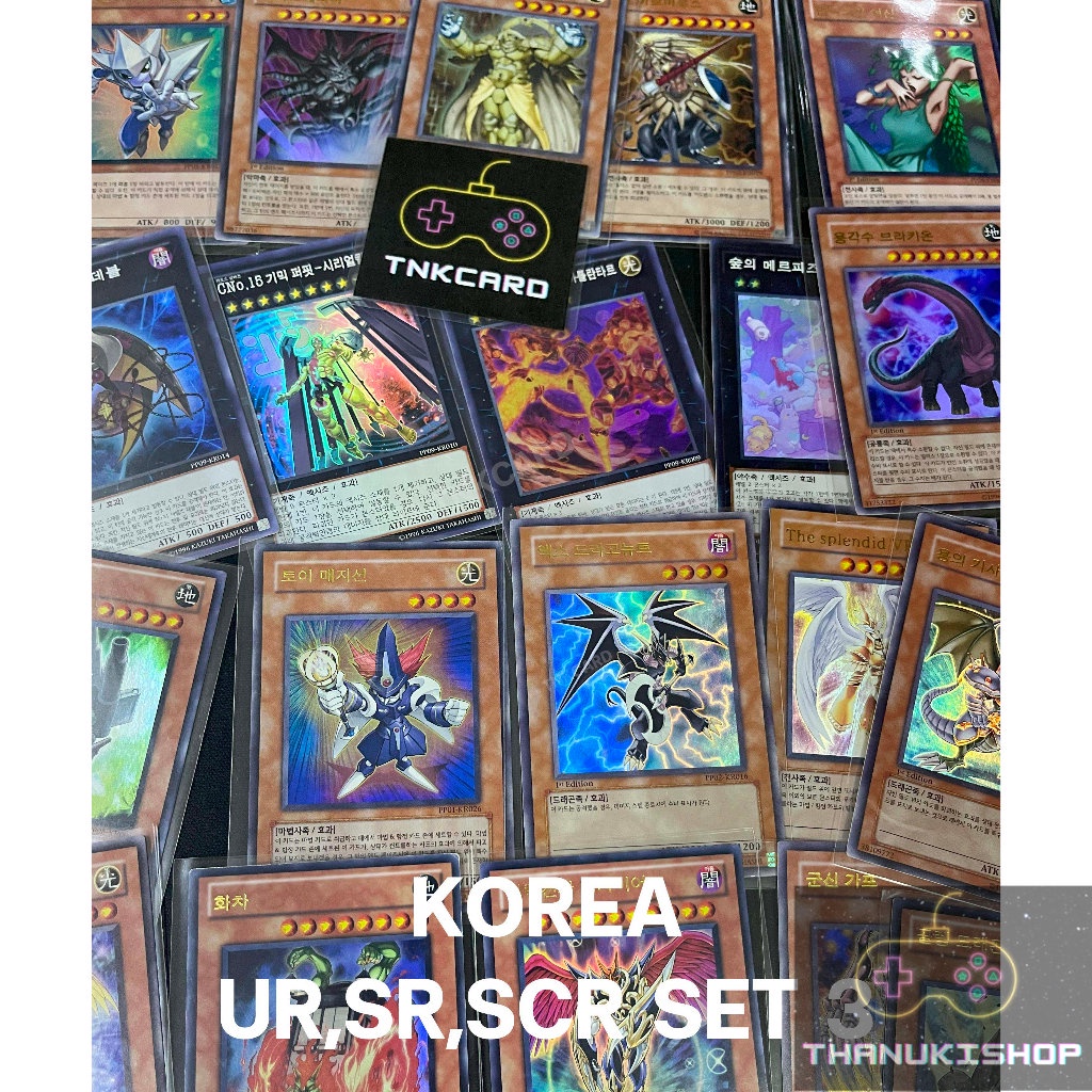 KR [แยกใบ SR UR SCR ULM SET 3]การ์ดยูกิ ภาษาเกาหลี 95% ++ | Shopee Thailand