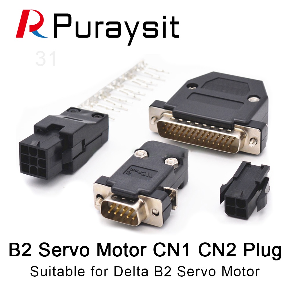 YY Puraysit B2 เซอร์โวมอเตอร์ CN1 CN2 ปลั๊กสัญญาณควบคุมขั้วต่อ 9 รู ASDBCNEP0000 ปลั๊ก | Shopee ...