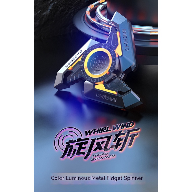 Cyclone Cut Series โลหะ Fidget Spinner Seiko การผลิต Decompression ของ ...