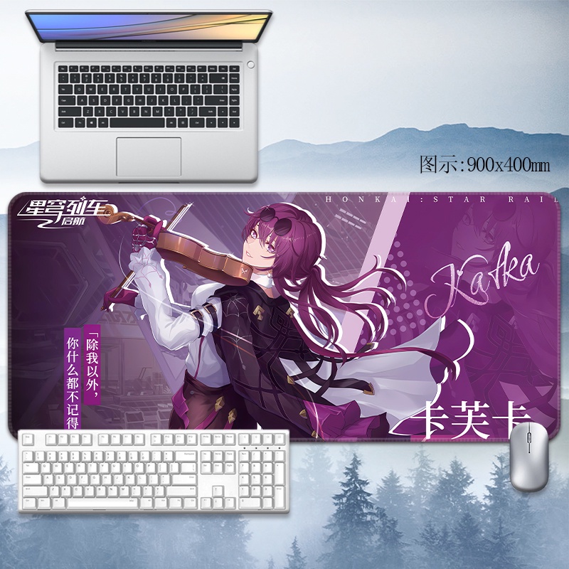 Kafka Mouse Pad Honkai:Star Rail Table pad Custom keyboard pad Gaming ...