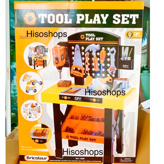 โต๊ะเครื่องมือช่าง โต๊ะวิศวกรน้อย พร้อมอุปกรณ์ขนาดใหญ่ รุ่นล่าสุด - ชุด ...