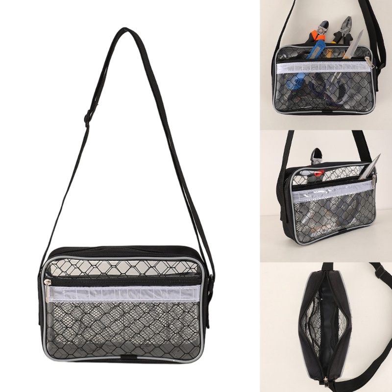 Black Portable PVC Clean Room Tool Organizer Satchel Anti-static ...