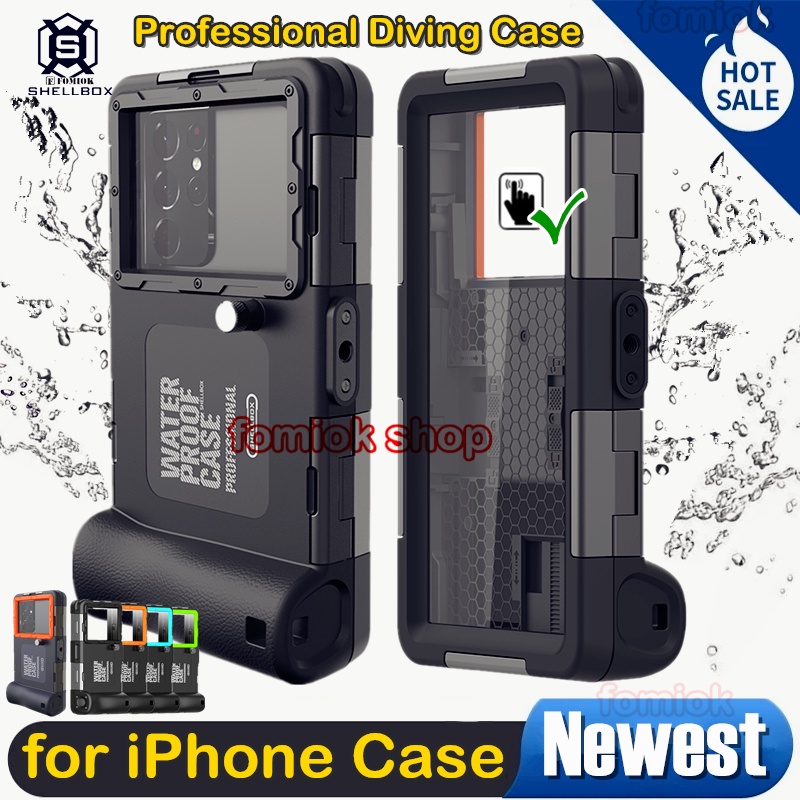 [SHELLBOX] Upgrade Professional Diving Phone Case for iPhone 15 ProMax ...