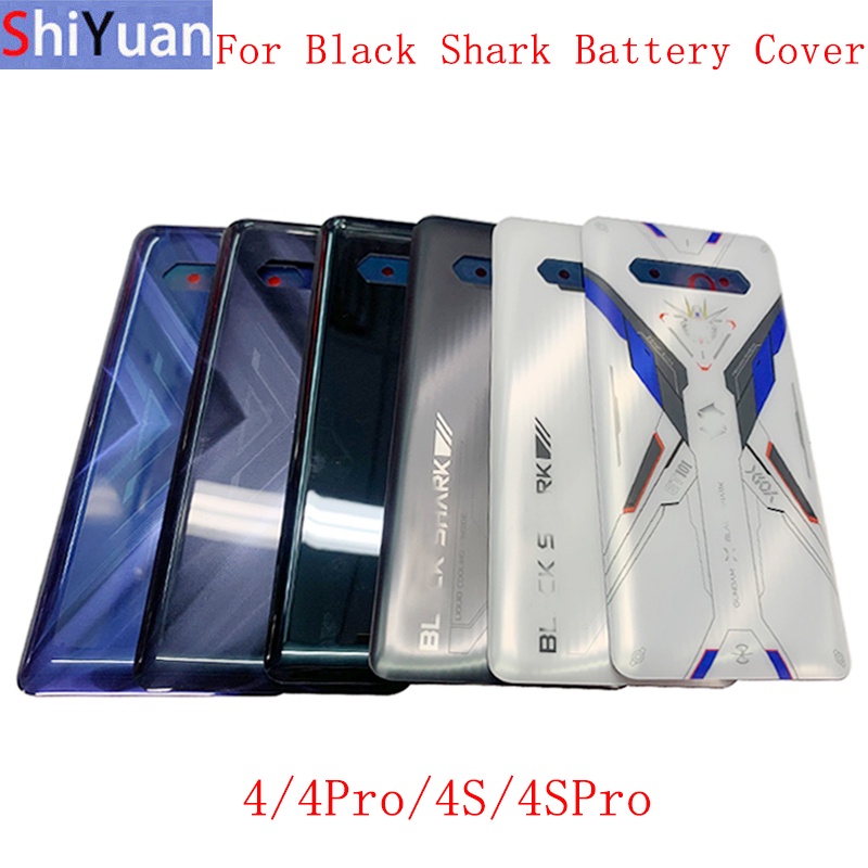 ฝาครอบแบตเตอรี่ด้านหลัง พร้อมโลโก้ สําหรับ Xiaomi Black Shark 4 4 Pro 4S 4S Pro | Shopee Thailand