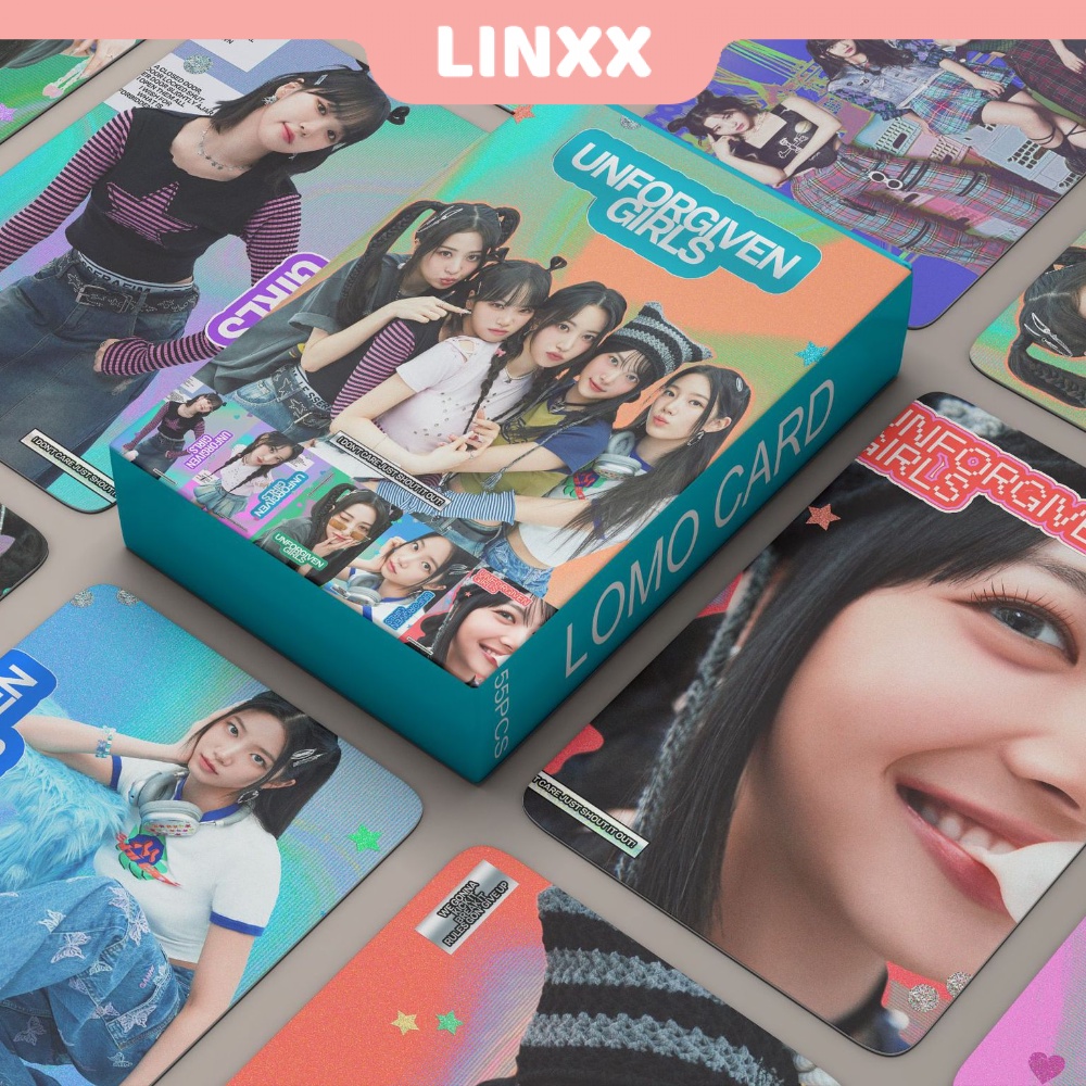 Linxx โปสการ์ดอัลบั้ม LE SSERAFIM UNFORGIVEN Kpop 55 ชิ้น | Shopee Thailand