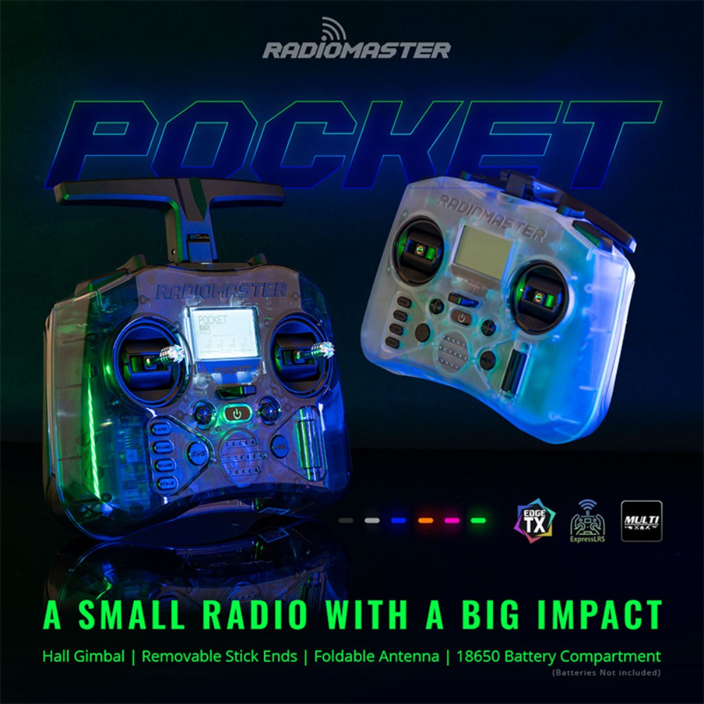 In Stock Radiomaster Pocket Remote Control FPV Traverse Aircraft Model ...