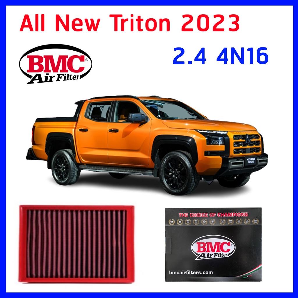 กรองอากาศ BMC Air filter Mitsubishi All New Triton 2.4 2023 4N16 Mivec ...