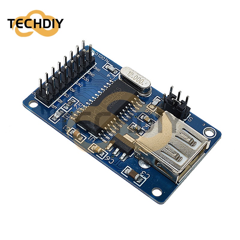 Ch376 CH376S โมดูลอ่านดิสก์ U รองรับการถ่ายโอน USB 12MHz | Shopee Thailand