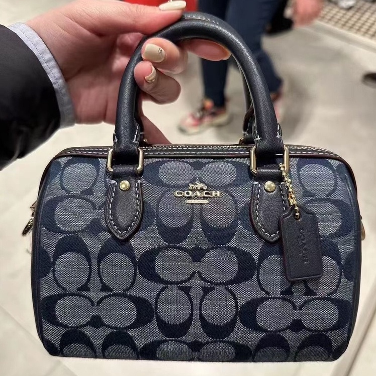 COACH ch160 ch469 ch370 ch159 MINI Rowan กระเป๋าสะพายไหล่ผู้หญิง ...