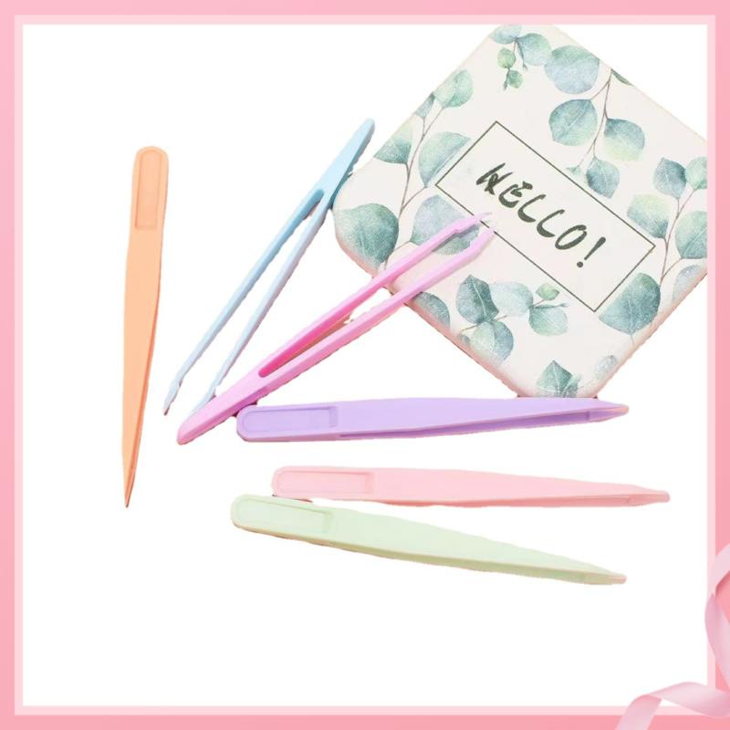 Macaron บัญชีมือสี Gurka แหนบแฮนด์เมด DIY เล็บสติ๊กเกอร์ปลายพลาสติกขนาด ...