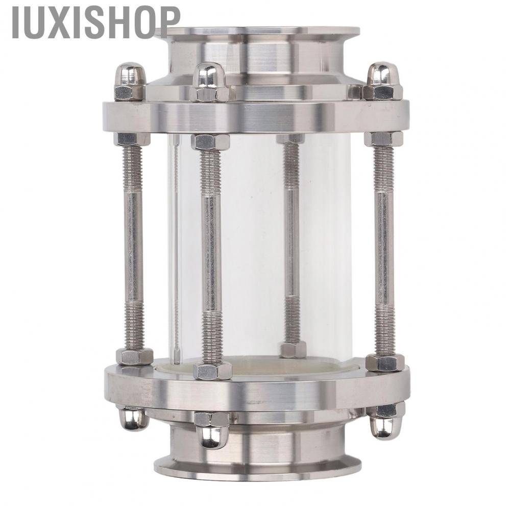 Iuxishop In Line Glass Stainless Steel Clear Viewing Flow Glass Leakage ...