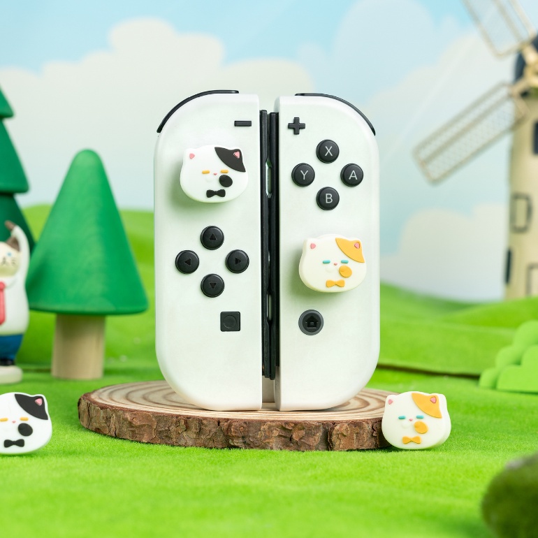 Splatoon 3 Judge Judd ฝาครอบปุ่มกดหัวแม่มือ สําหรับ Nintendo Switch และ ...