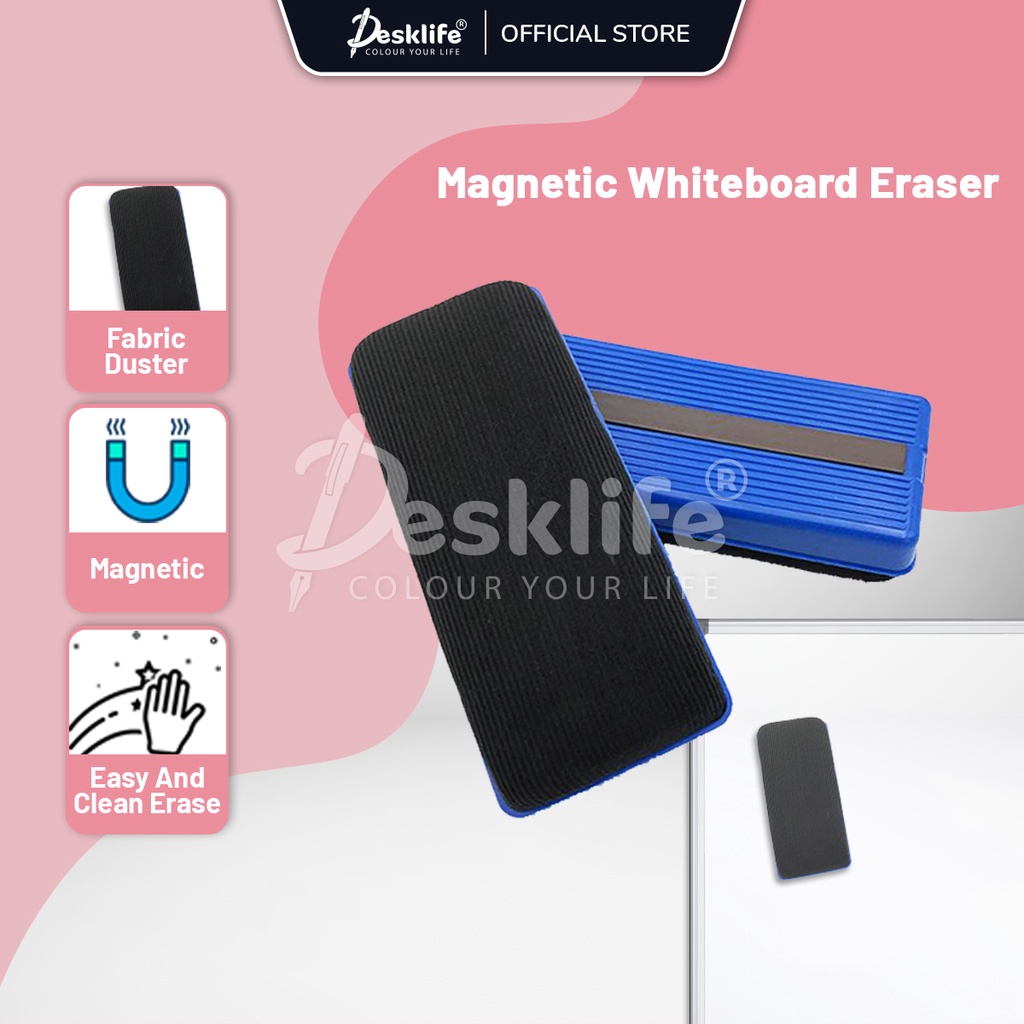 Desklife Magnetic White Board Duster Eraser DUS-052(C) -(1s/PCS) School ...