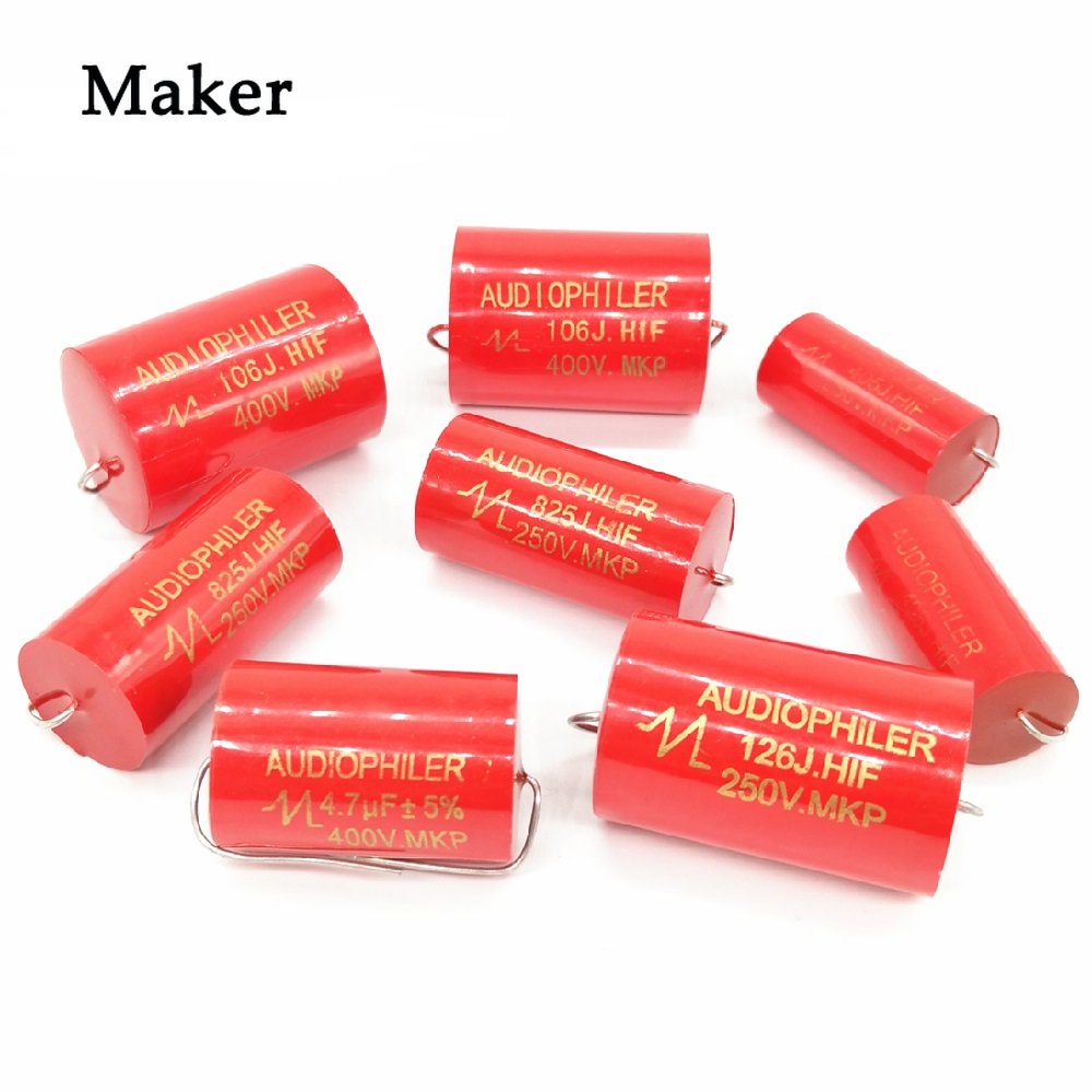 ตัวเก็บประจุเสียง Axial MKP 250V 10uf 12uf 15uf 18uf 20uf 22uf 33uf ...