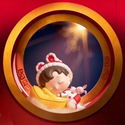 [ของแท้] POPMART 2023 Three Two One Happy Chinese New Year Series Basic ...