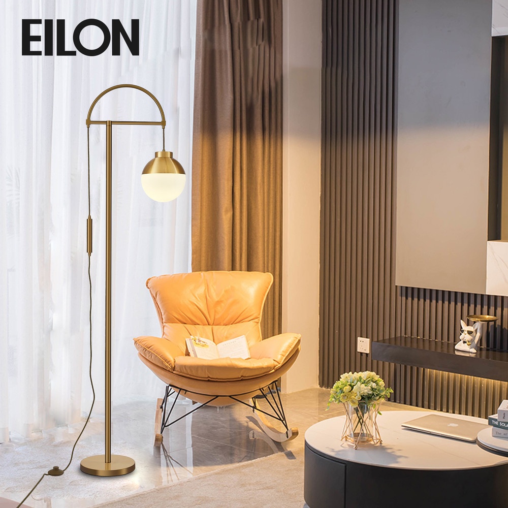 GlobalHouse EILON โคมไฟตั้งพื้น Loft ขั้ว E27 รุ่น MD88 สีทอง สินค้าของแท้คุณภาพดี | Shopee Thailand