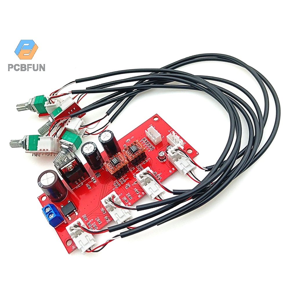 Pcbfun Ad828 บอร์ดขยายเสียงสเตอริโอ Hifi ควบคุมระดับเสียง | Shopee Thailand