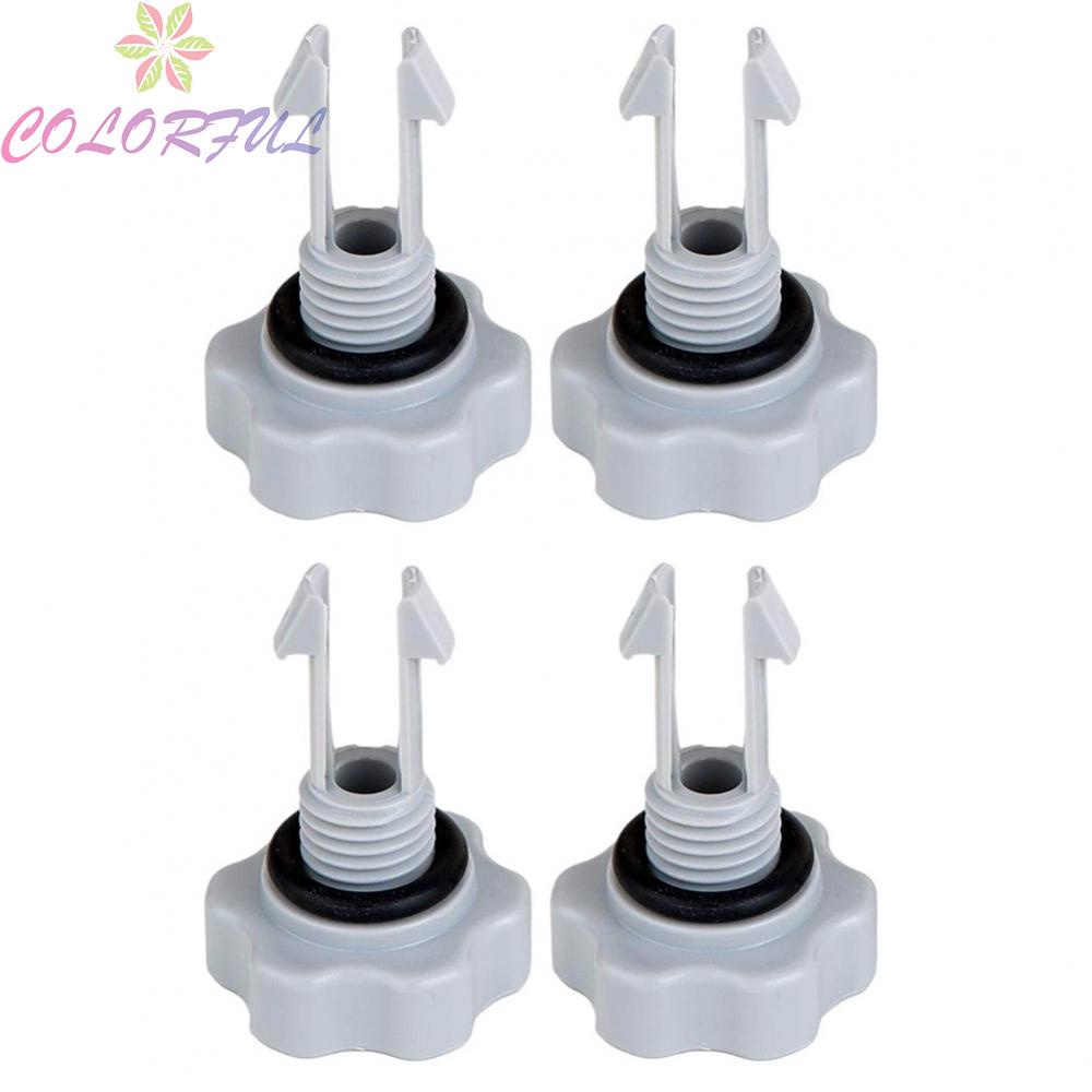 【COLORFUL】Exhaust Valves 4 Sets For Filter Pumps For Intex 25002 ...