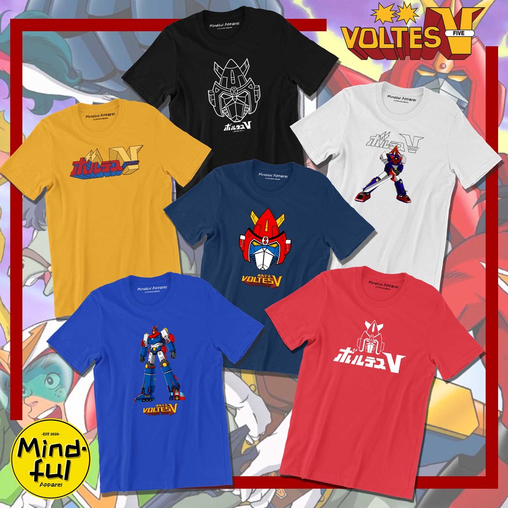 VOLTES 5 GRAPHIC TEES | MINDFUL APPAREL_01 | Shopee Thailand
