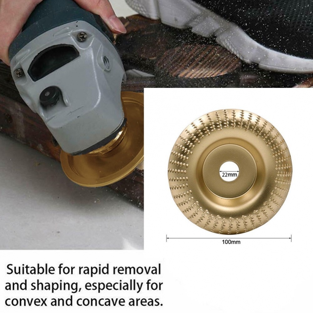 【COLORFUL】Curved Grinding Disc 4 Inch Grinder Shaping Wheel Angle ...