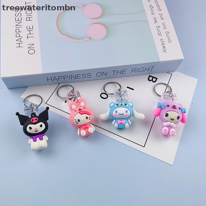 Tt พวงกุญแจ จี้ตุ๊กตาเรซิ่น รูปการ์ตูน Kuromi Hello Kitty My Melody แบบ ...