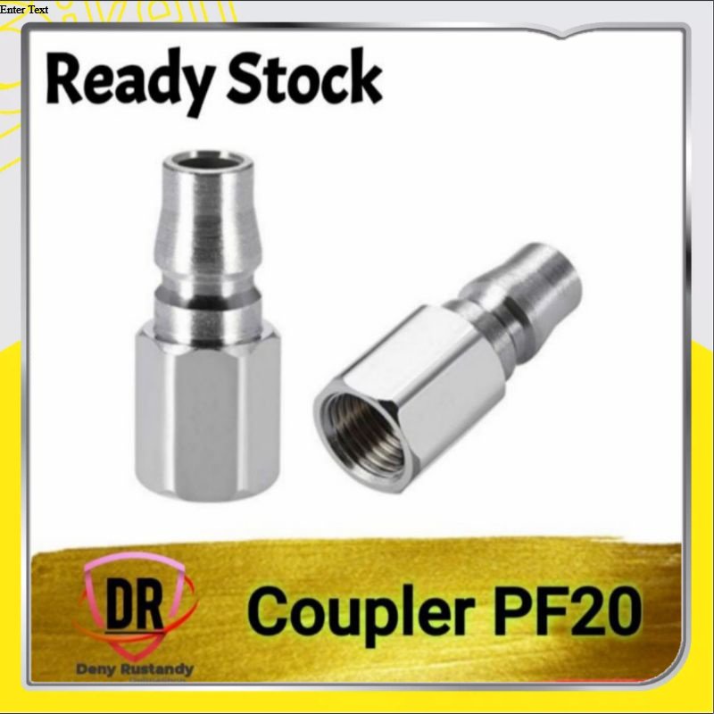 Quick Coupler Plug PF 20 / เชื่อมต่อท่อคอมเพรสเซอร์ | Shopee Thailand