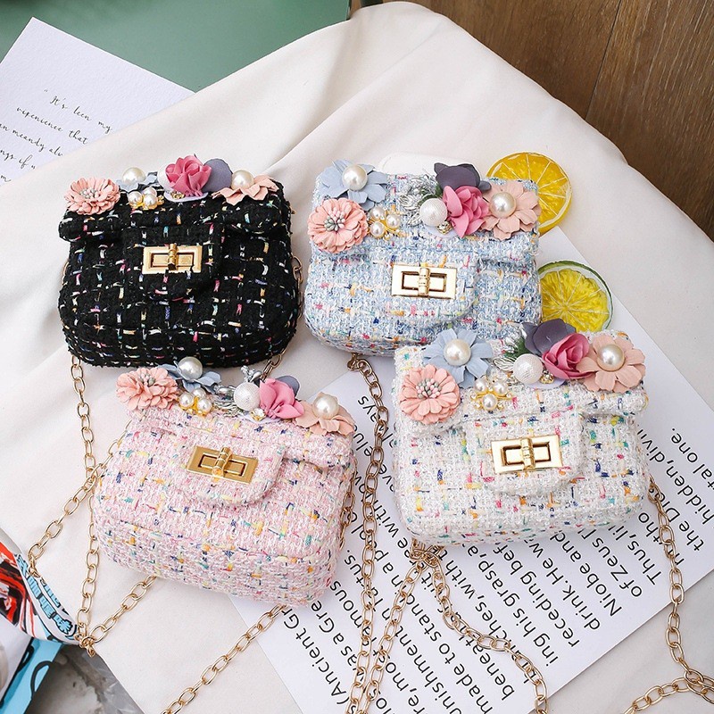 ( HB-276) กระเป๋า จิ๋ว สะพายข้าง ผ้าแคนวาส สายโซ่ ใบเล็กน่ารัก | Shopee ...