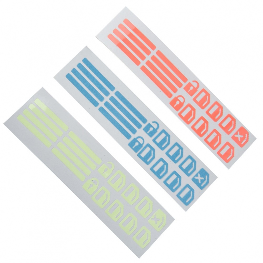 ⚡READYSTOCK⚡Switch Fluorescent Sticker Reflective Universal Windo ...
