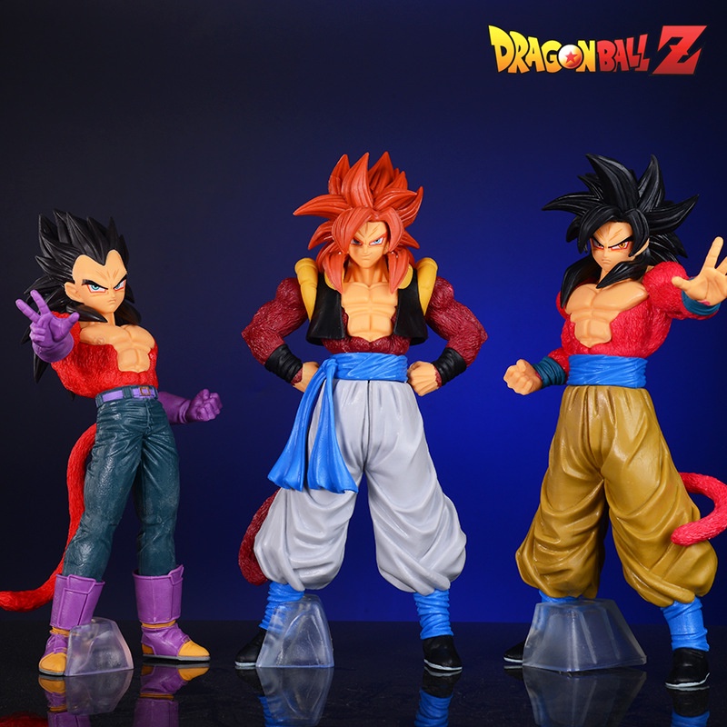 โมเดลฟิกเกอร์ PVC อนิเมะ Dragon Ball Figma Gogeta Vegeta Goku Super ...
