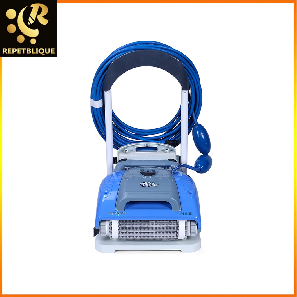 (ประกัน 1 ปี ) Dolphin M200 Robotic Pool Cleaner - หุ่นยนต์ทำความสะอาด ...