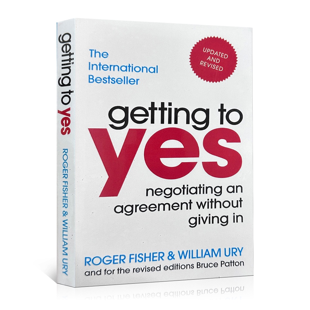 หนังสือภาษาอังกฤษ Getting To Yes By Roger Fisher Negotiate Manage ...