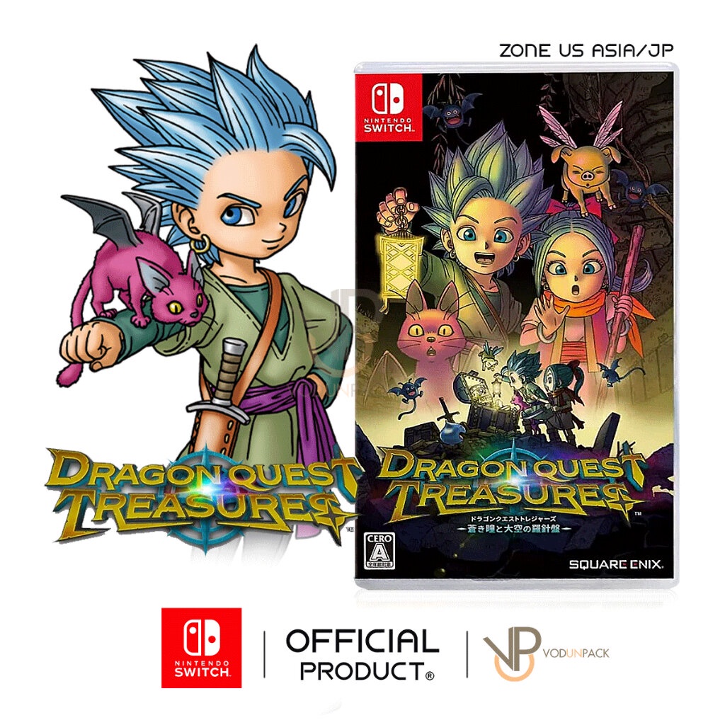 NINTENDO SWITCH : Dragon Quest Treasures (R3)(EN) | Shopee Thailand