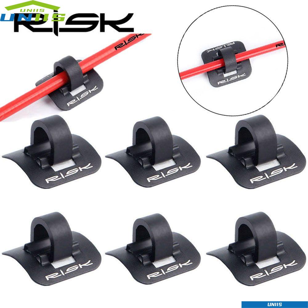 Uniis แคลมป์ยึดสายเบรก รูปตัว U อุปกรณ์เสริม สําหรับรถจักรยาน 1/6 ชิ้น | Shopee Thailand