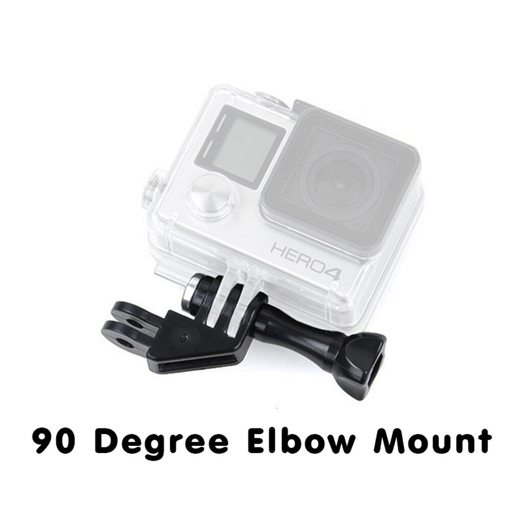 90 Degree Elbow Mount ปากต่อกล้อง 90 องศา ทำเป็นแนวตั้ง for GoPro / DJI ...